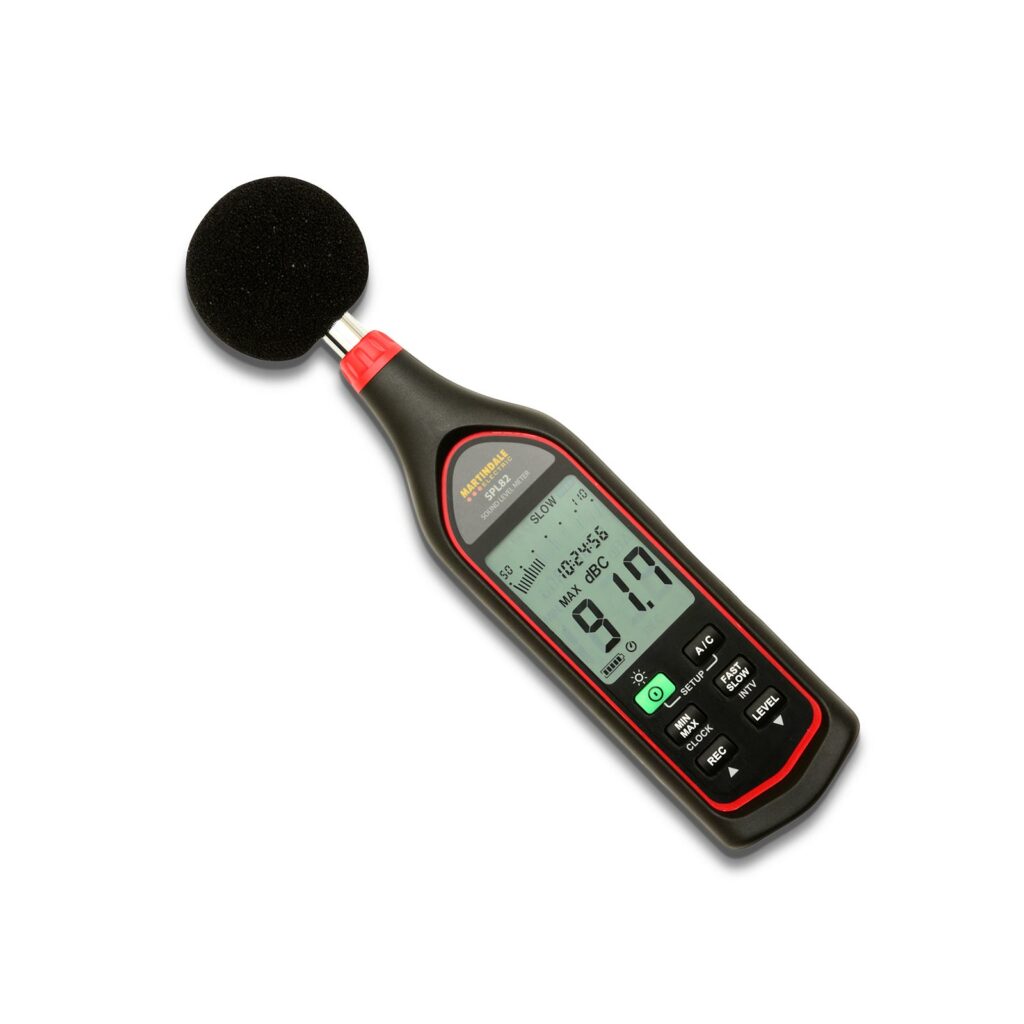 Martindale SPL82 Data Logger Sound Level Meter – Martindale Electric