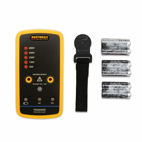 Martindale PD690SRD – 690V AC/DC Proving Unit with 5 ranges ...