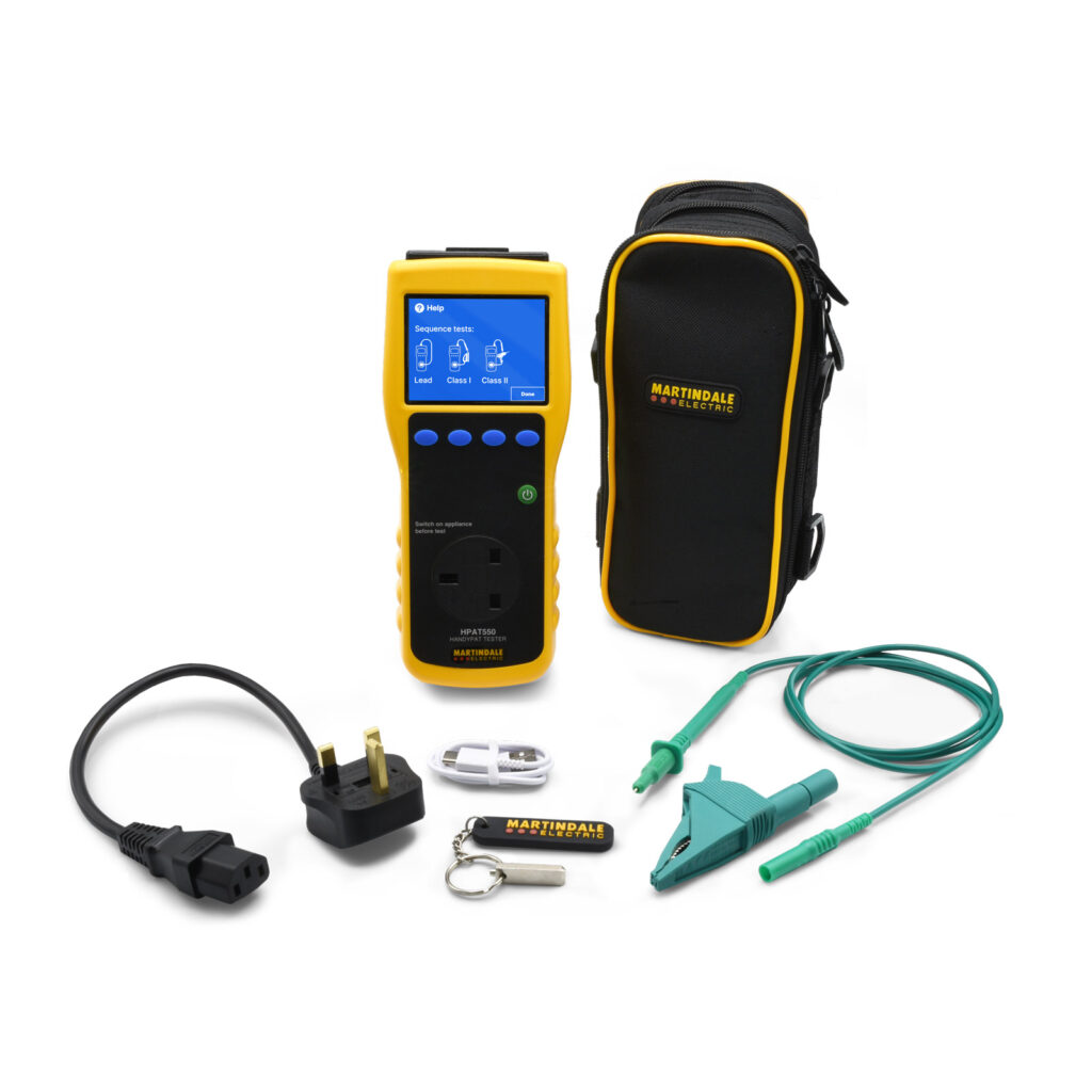 Martindale HPAT550 Rechargeable PAT Tester – Martindale Electric
